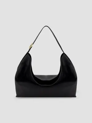 Vince Medium Plonge Vivian Leather Hobo Bag