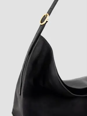 Vince Medium Plonge Vivian Leather Hobo Bag