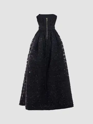 ZHIVAGO Doll Sequined A-line Gown
