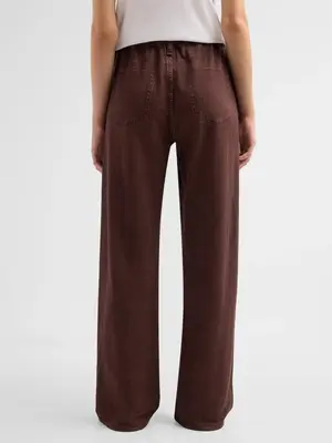 Rag & Bone Rb Miramar Terry Drawcord Wide-leg Pants