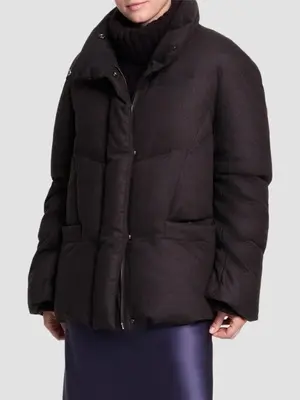 TWP Warm Enough Wool-blend Puffer Jacket