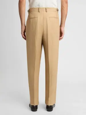 Dolce & Gabbana Pleated Straight-leg Trousers