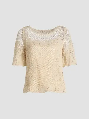 Kobi Halperin Magnolia Crochet Blouse