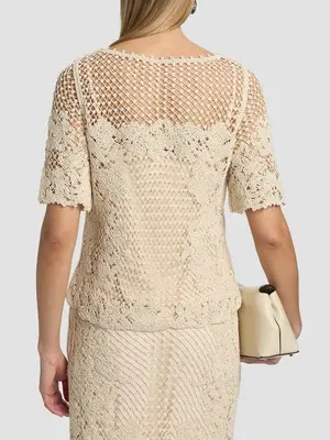 Kobi Halperin Magnolia Crochet Blouse