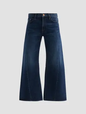 MOTHER Lil' Lemon Twist Sneak Jeans