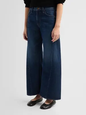 MOTHER Lil' Lemon Twist Sneak Jeans
