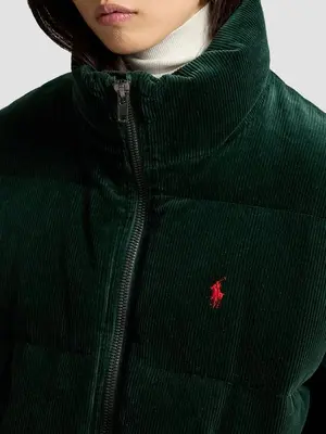 Polo Ralph Lauren Corduroy Woven Down Puffer Coat