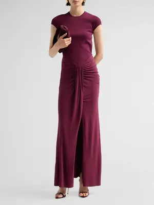 Simkhai Matilde Cap-sleeve Gown