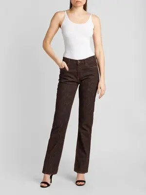 Etro Paisley Mid-rise Slim Jeans