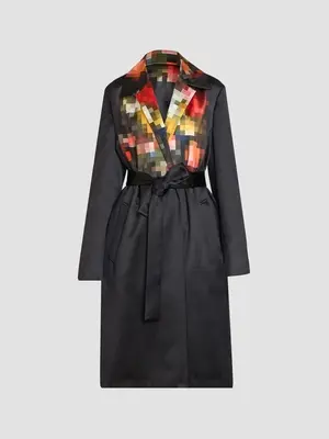 Dries Van Noten Roltas Cotton-silk Coat