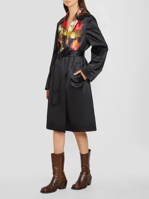Dries Van Noten Roltas Cotton-silk Coat