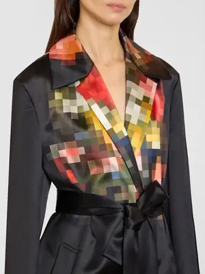 Dries Van Noten Roltas Cotton-silk Coat