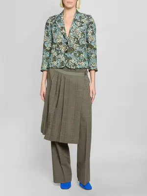 Dries Van Noten Bamis Floral Cotton-blend Jacket