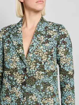 Dries Van Noten Bamis Floral Cotton-blend Jacket