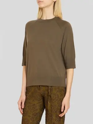 Dries Van Noten Tuan Merino Wool Sweater