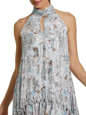 Mac Duggal Ieena 2 Ruffled A-line Minidress