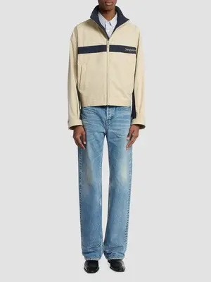 Saint Laurent Jacket In Cotton