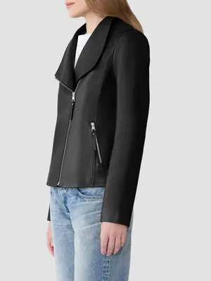 Soia & Kyo Catherine Leather Biker Jacket