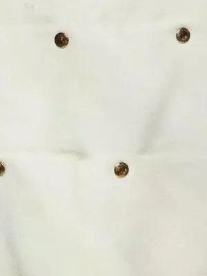 LOUIS VUITTON Snap-button Wool Mini Skirt