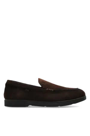 FABI Suede Loafers - Brown
