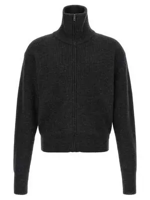 LEMAIRE Zip Cardigan - Gray