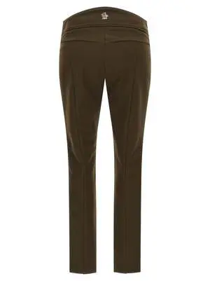 Moncler Technical Twill Pants - Green