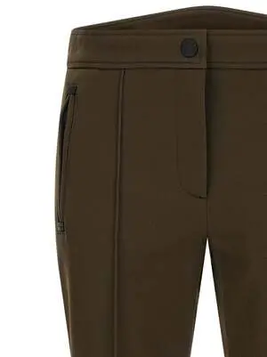 Moncler Technical Twill Pants - Green