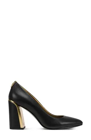 Donna Karan New York Romina Block Heel Pump