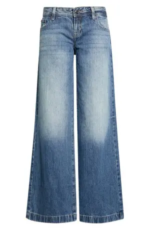 PACSUN Kaia Ultimate Low Rise Wide Leg Jeans