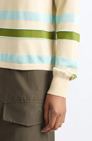 JW Anderson Stripe Long Sleeve Polo