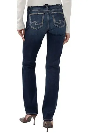 SILVER JEANS CO. Elyse Classic Straight Leg Jeans
