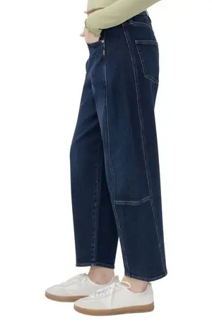 SILVER JEANS CO. Barrel Leg Ankle Jeans