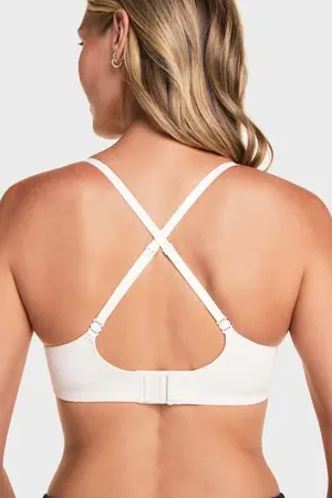 HARPER WILDE Base Picot Trim T-shirt Bra - Ivory