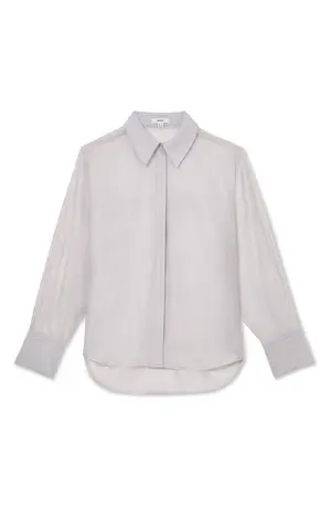 REISS Ally Long Sleeve Button Shirt