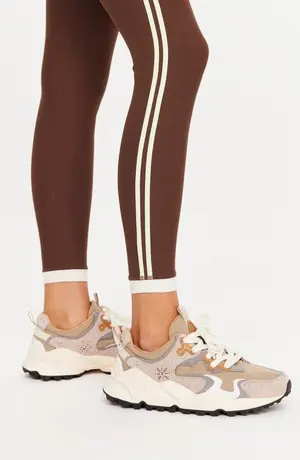 The Upside Daytona High Waist Stripe Midi Leggings