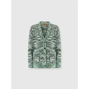 Missoni Oversized Cardigan With Patch Pockets And 3d Construction