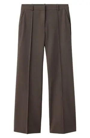 MANGO Seamed Flare Pants