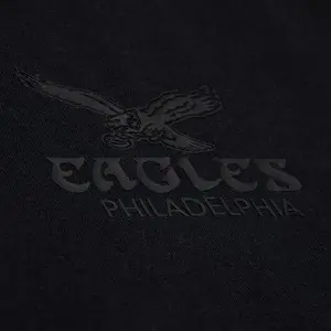 Mitchell & Ness Philadelphia Eagles Core Essentials Micro Logo Boxy Crop T-shirt