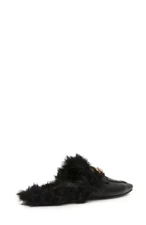 Steve Madden Romeo Leather Mule - Black