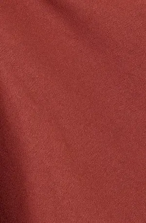 REISS Bethany Cowl Neck Long Sleeve Minidress