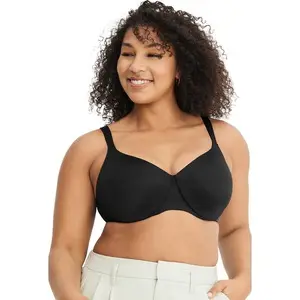 JOCKEY Cushion Wire Full Coverage Bra Black