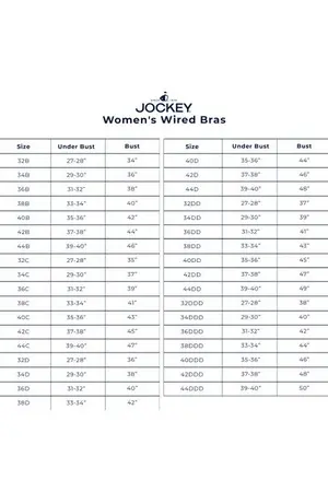 JOCKEY Cushion Wire Full Coverage Bra - Light