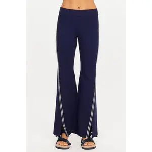 The Upside Joyela Panelled Flare Pant - Navy