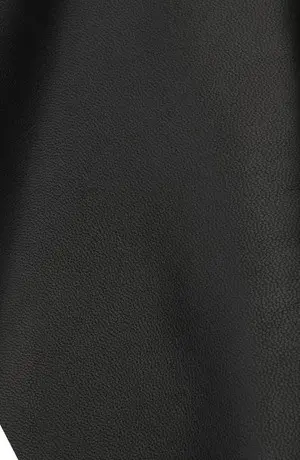 REISS Cara Leather Bomber Jacket