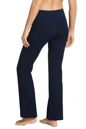 JOCKEY Cotton Stretch Slim Bootleg Pant - Thunder Blue