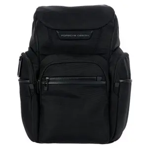 Porsche Design Roadster Nylon Medium Toploader Backpack - Black