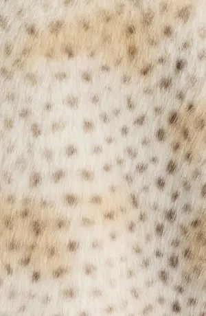 APNY Snow Lynx Faux Fur Jacket