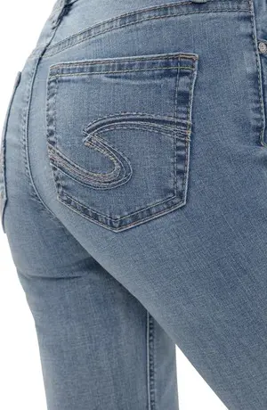 SILVER JEANS CO. Most Wanted Mid Rise Flare Jeans