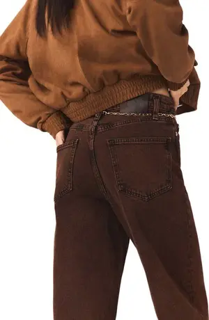 Maje Bootcut Jeans With Chain