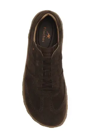 FLUCHOS Jerry Lace-up Sneaker - Coffee